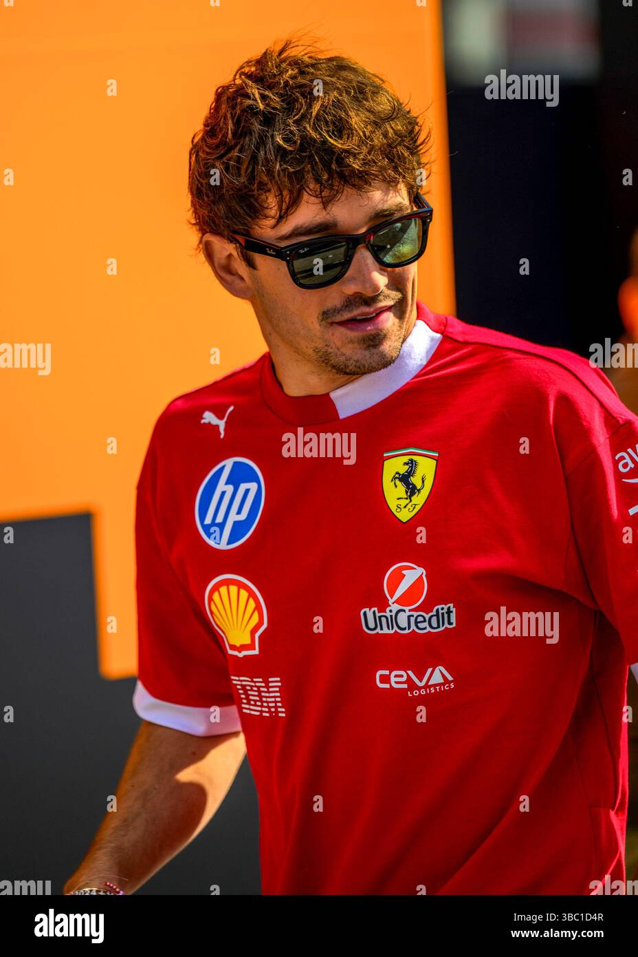Charles Leclerc (MCO) Scuderia Ferrari HP (ITA) SF25/Ferrari, lors du ...