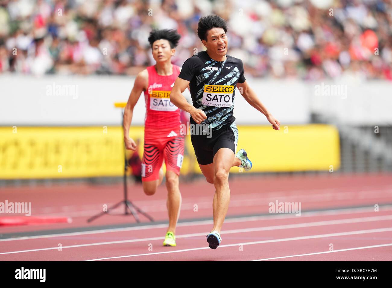 (G-d) Kentaro Sato, Fuga Sato, 18 MAI 2025 - Athlétisme : World ...
