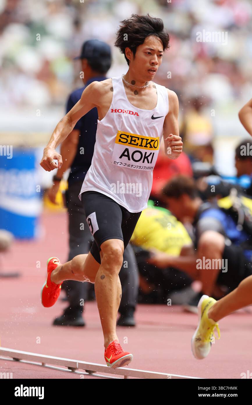 Ryoma Aoki, 18 MAI 2025 - Athlétisme : World Athletics Continental Tour Seiko Golden Grand Prix ...