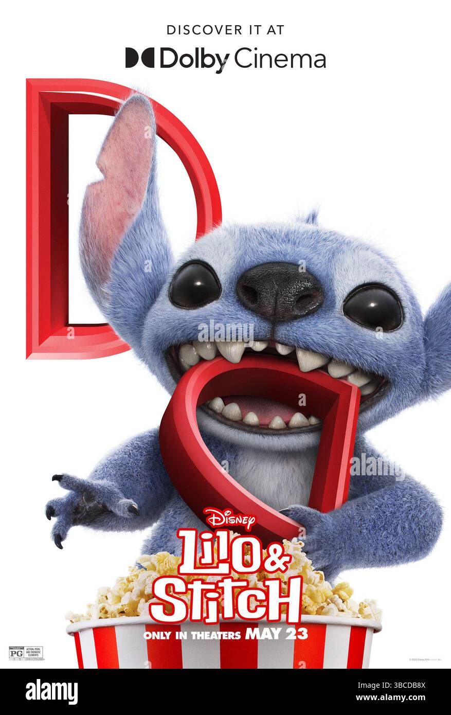 LILO & STITCH, (alias LILO ET STITCH), affiche américaine Dolby Cinema ...