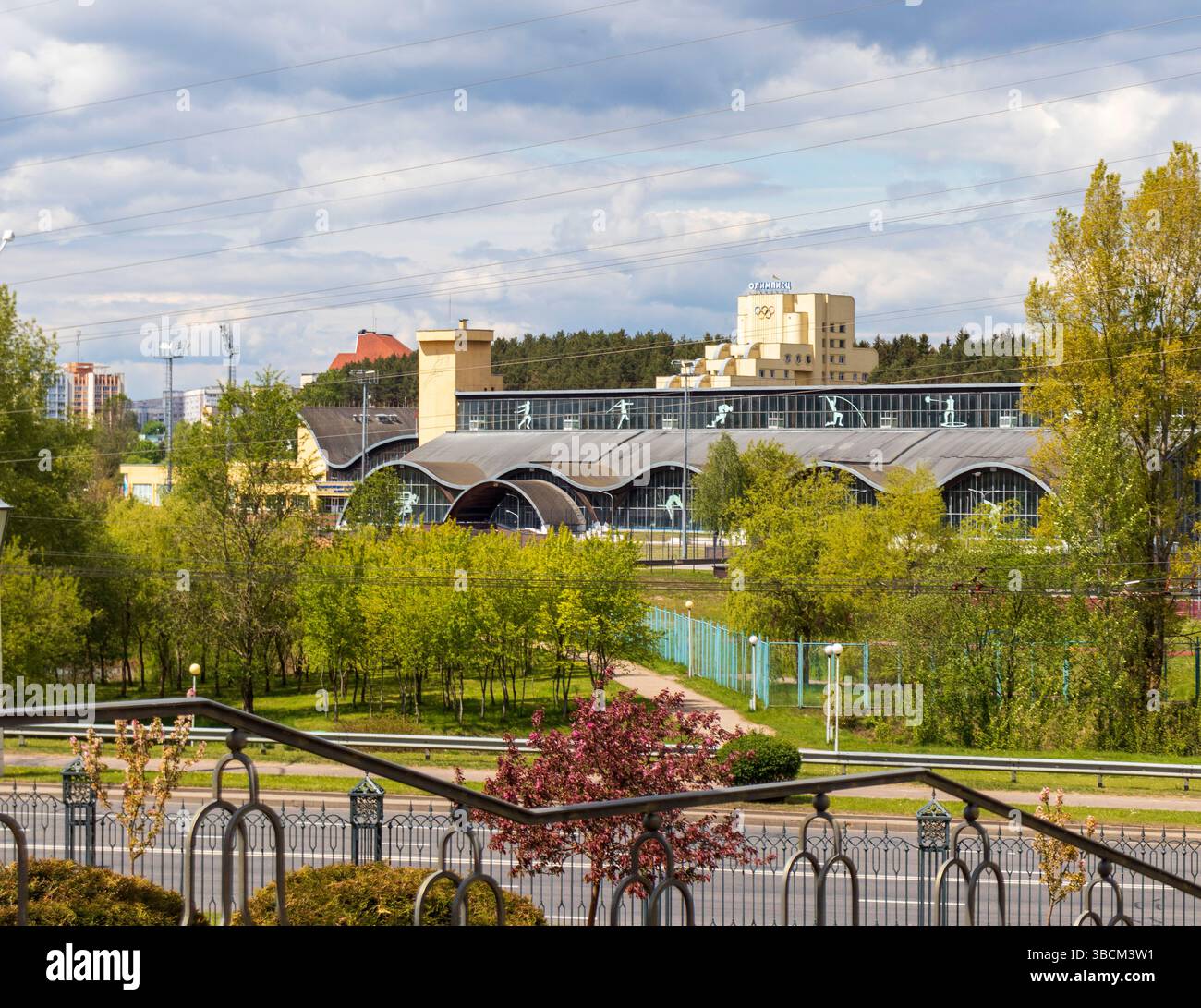 05.05.2025 - Minsk, Biélorussie. Complexe sportif olympien Photo Stock ...
