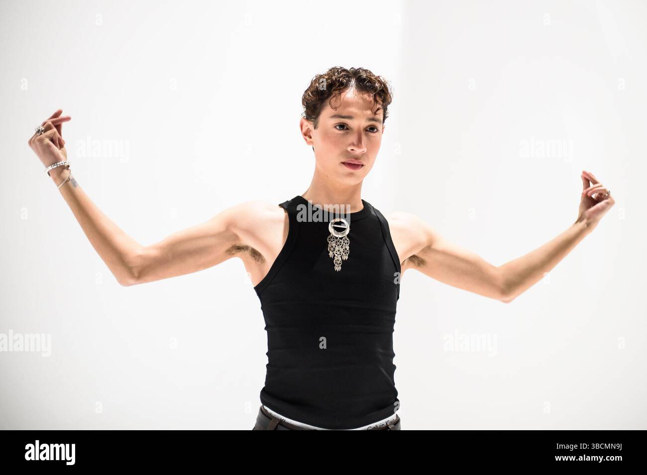 Portrait session Eurovision 2025 avec : Kyle Alessandro lors de la ...