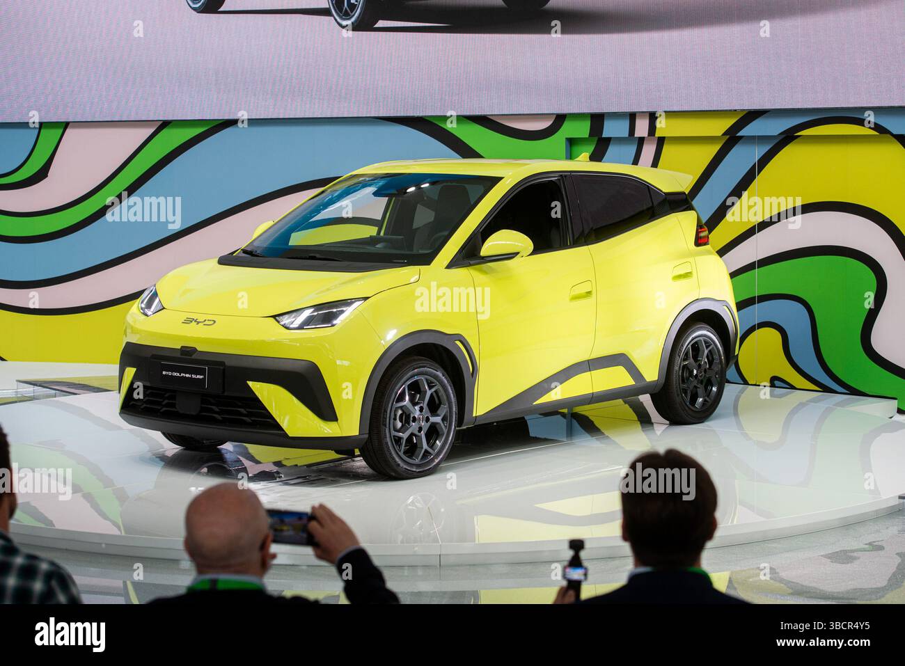 Roma, Italie. 21 mai 2025. Presentazione della nuova macchina elettrica ...