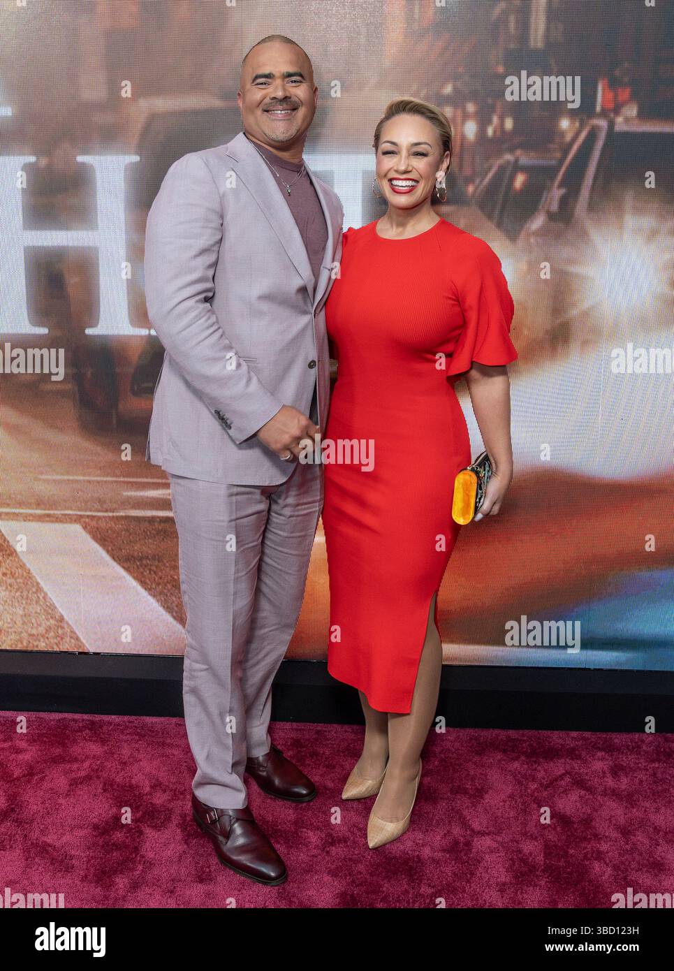 New York, NY, 21 mai 2025 : Christopher Jackson et Veronica Jackson ...