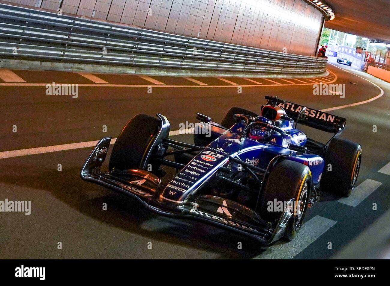 Alexander Albon, thaïlandais, pilotant la (23) Atlassian Williams ...