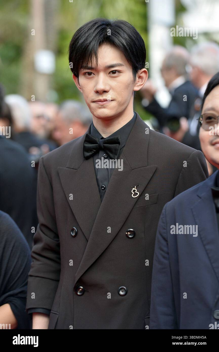 Jackson Yee BEI der cérémonie de clôture à Cannes AM 24.05.2025 ...