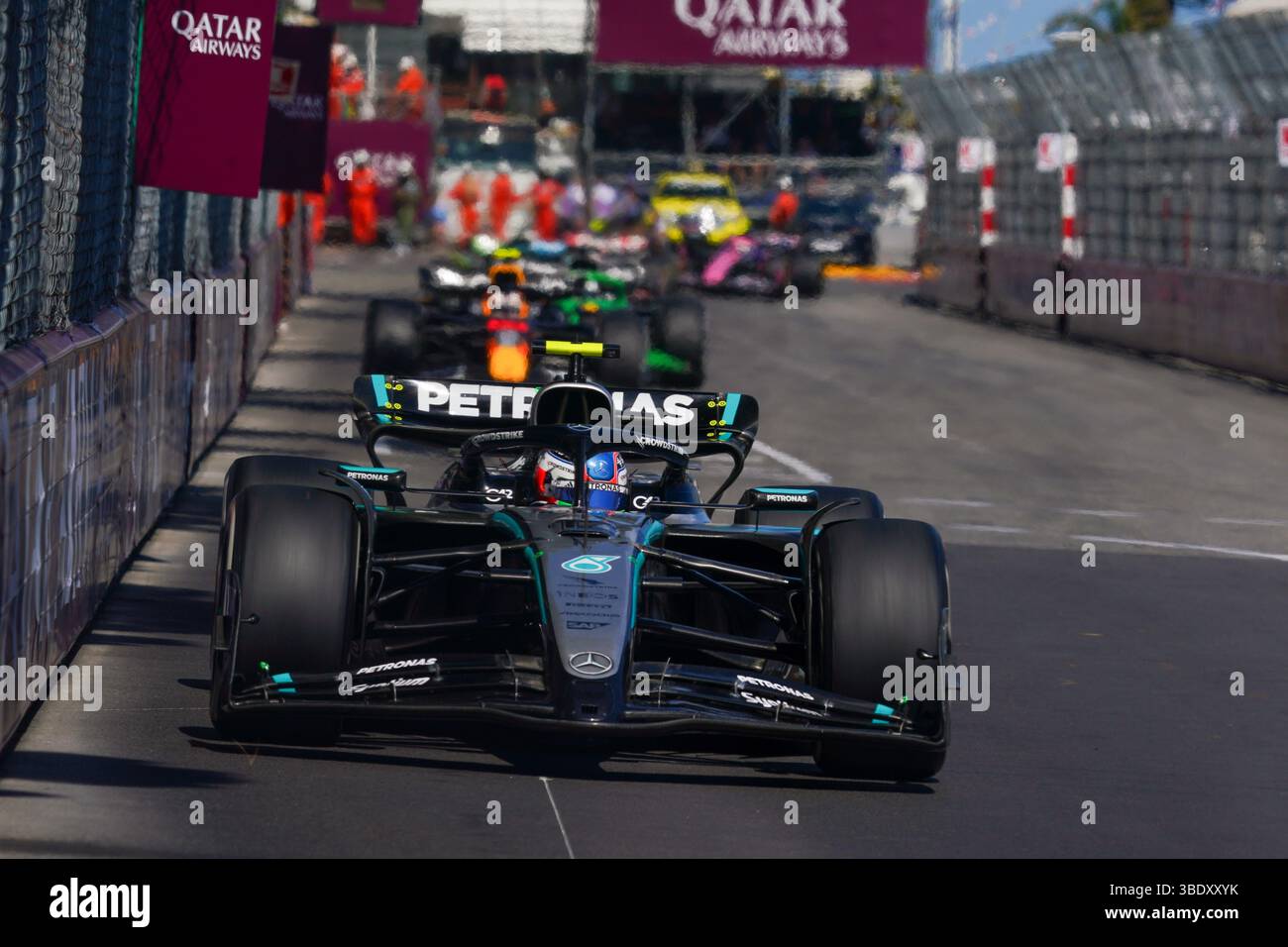 Kimi Antonelli d'Italie au volant de la Mercedes-AMG PETRONAS F1 Team W16 lors de la course de ...