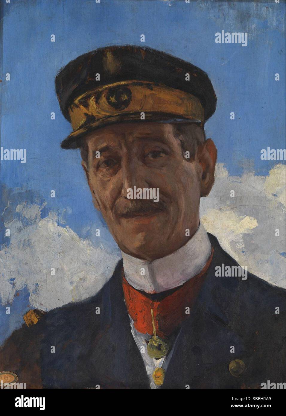 Ce tableau de 1919 de Pierre Bodard représente l'amiral Grasset (1863 ...