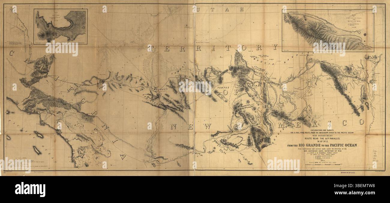 Océan pacifique cartes cartographie géographie pacifique Banque de ...