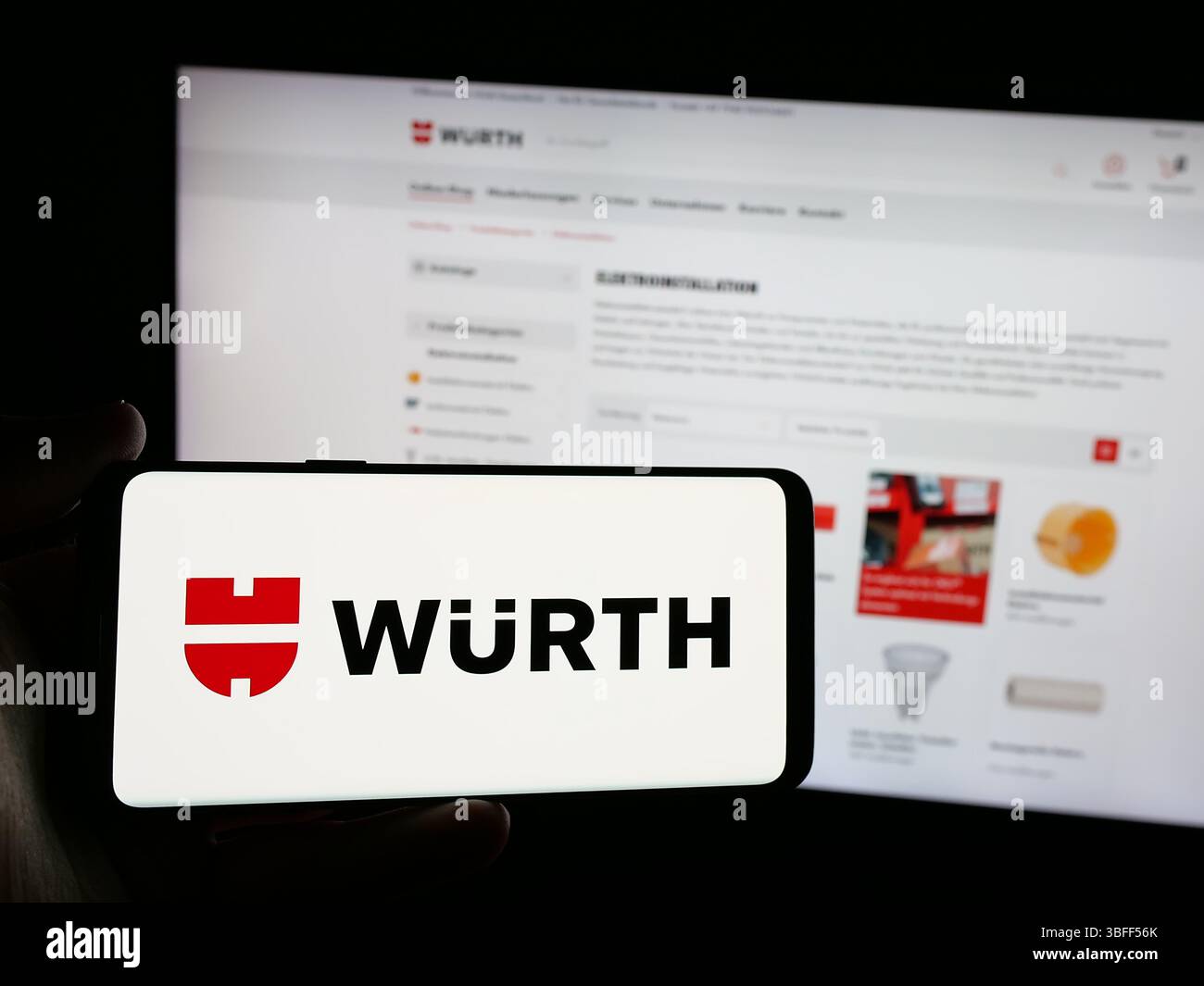 Wurth logo Banque de photographies et d’images à haute résolution - Alamy