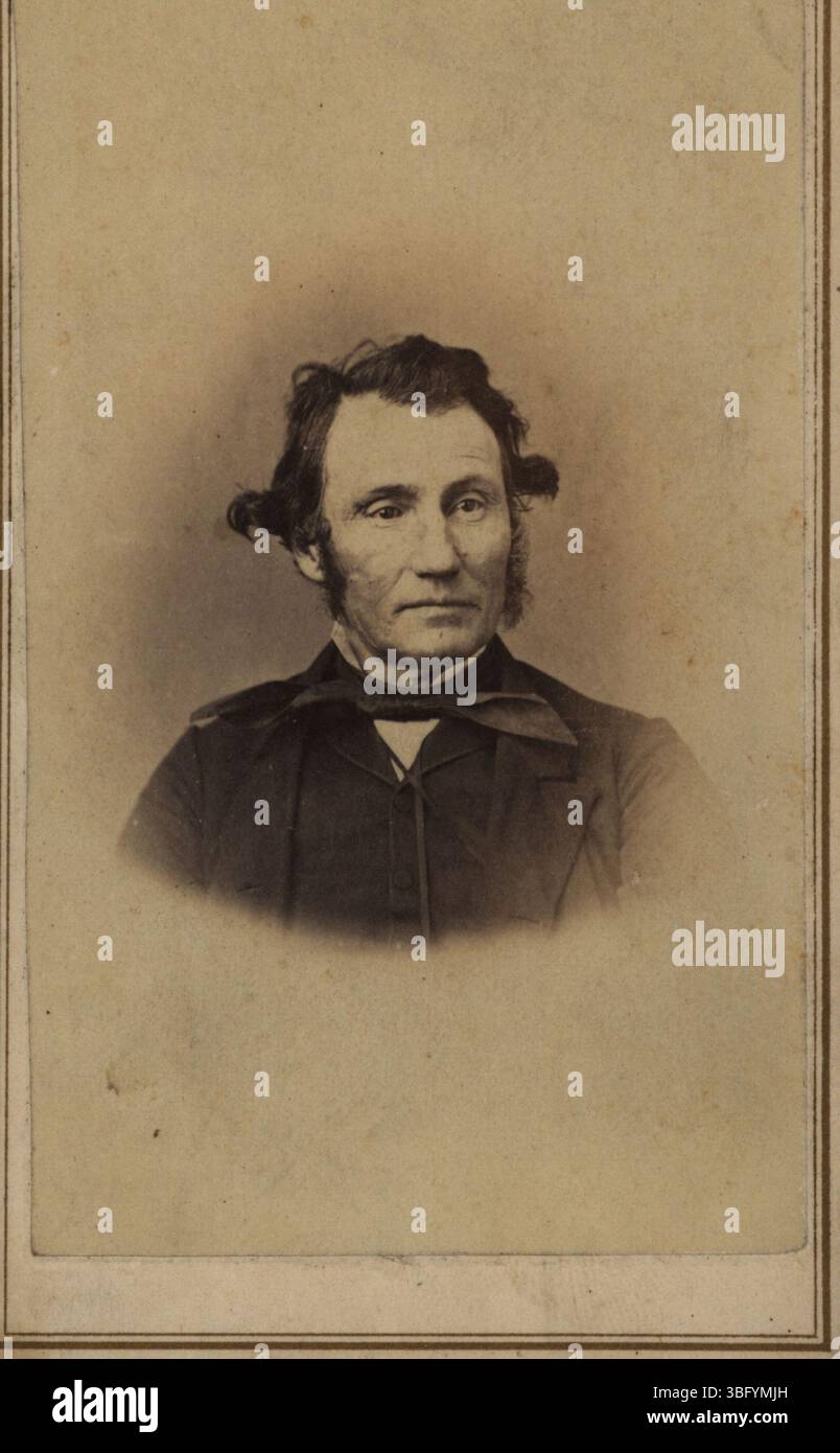 Portrait de Thomas Miller (1817-1879), frère de Henry Miller et époux ...
