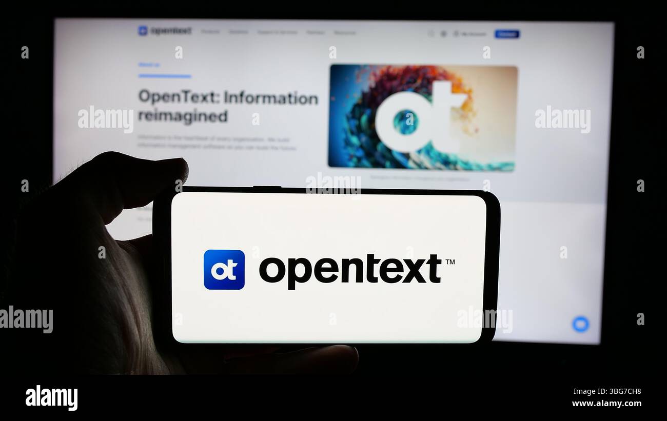 Opentext corporation Banque de photographies et d’images à haute ...