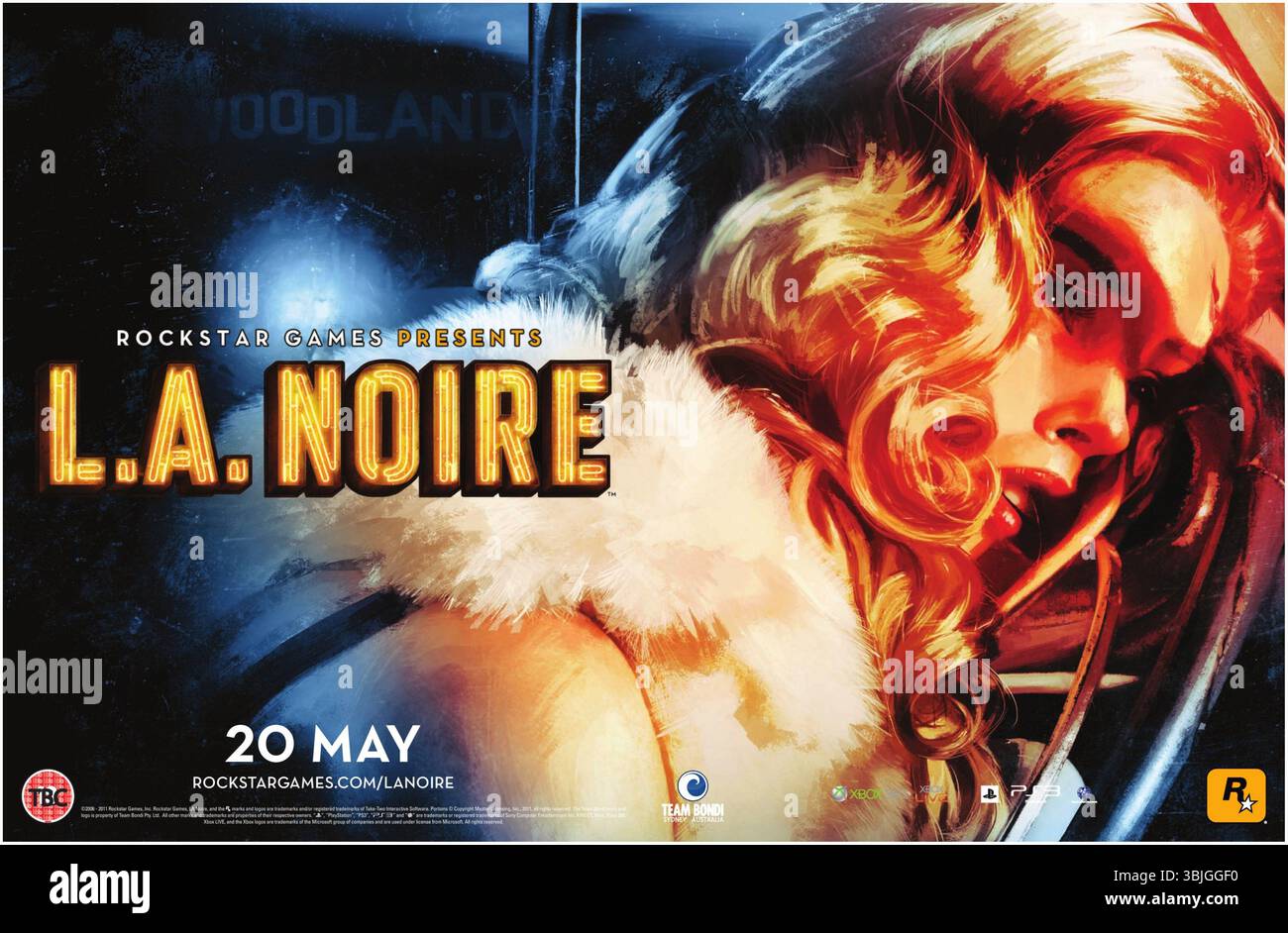 2011 L.A. Noire jeu vidéo développé par Team Bondi et édité par ...