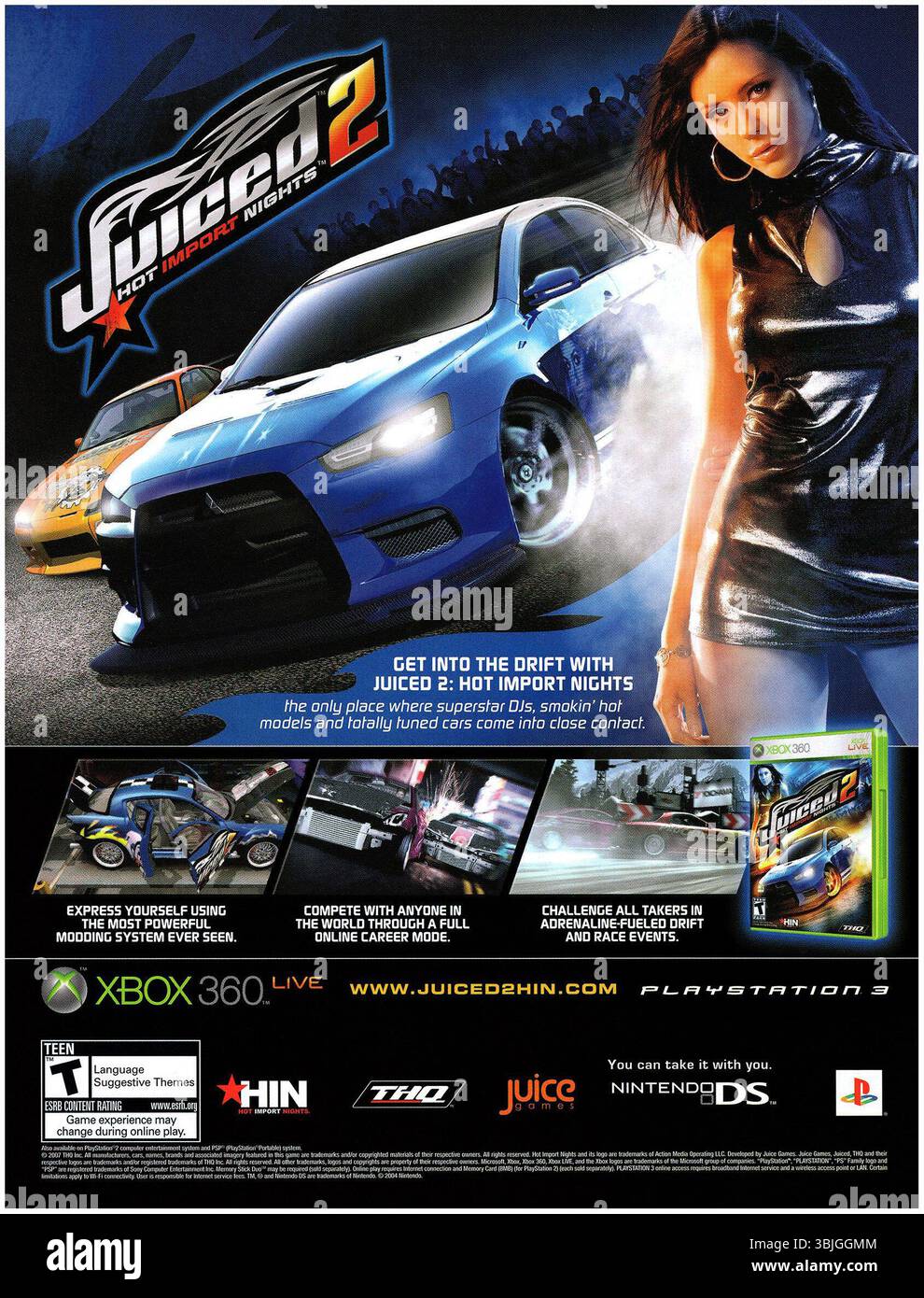 2007 Juiced 2 : Hot Import Nights jeu vidéo développé par Juice Games ...
