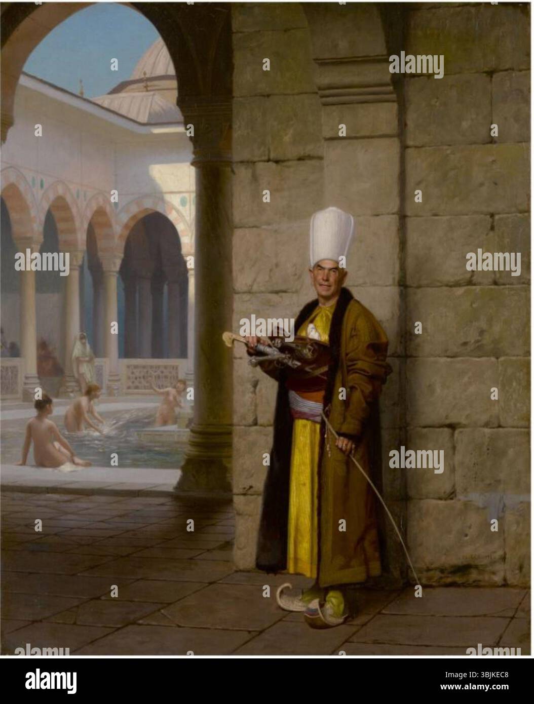 « Le Grand eunuque blanc » de Jean-Léon Gérôme, peint dans les années ...