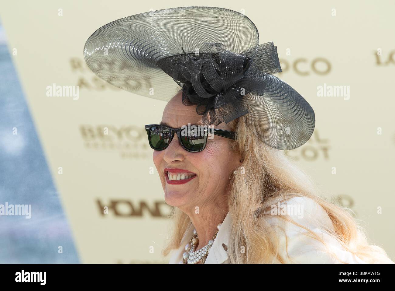 Ascot, Berkshire, Royaume-Uni. 19 juin 2025. L'actrice et mannequin ...