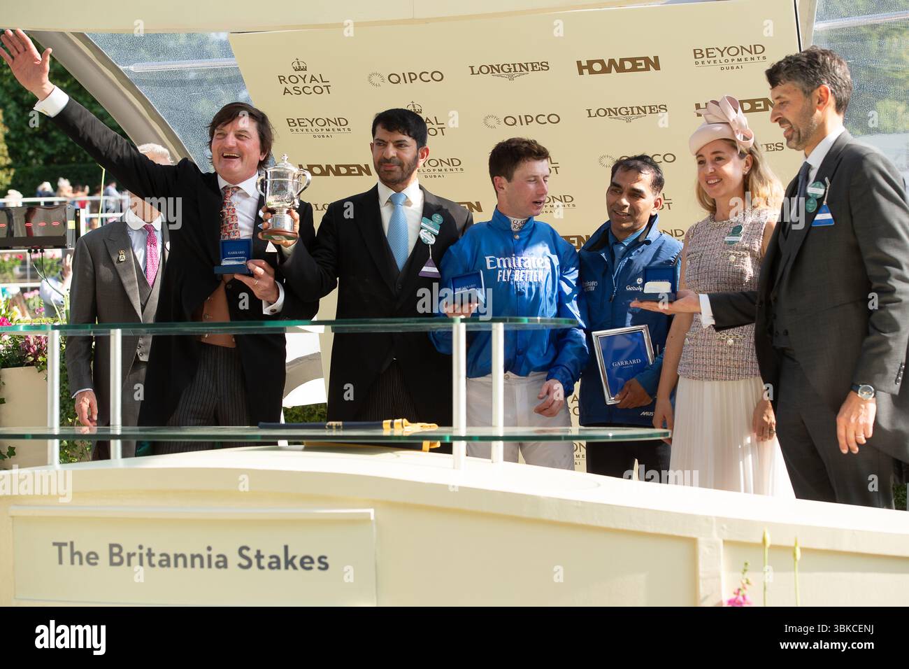 Ascot, Berkshire, Royaume-Uni. 19 juin 2025. David Howden de Howden ...