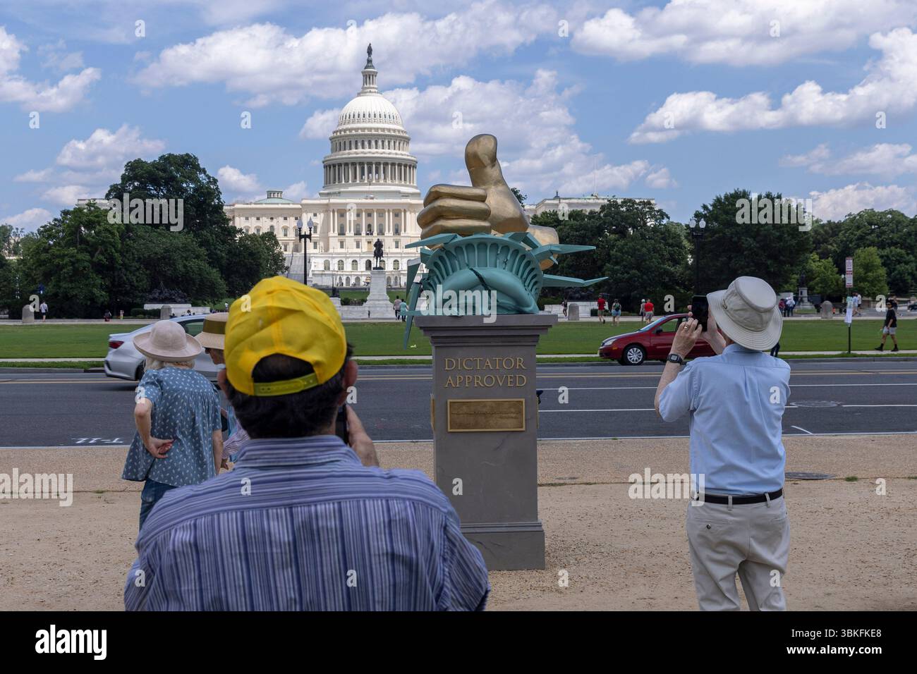 20 juin 2025, Washington, District of Columbia, USA : une statue ...