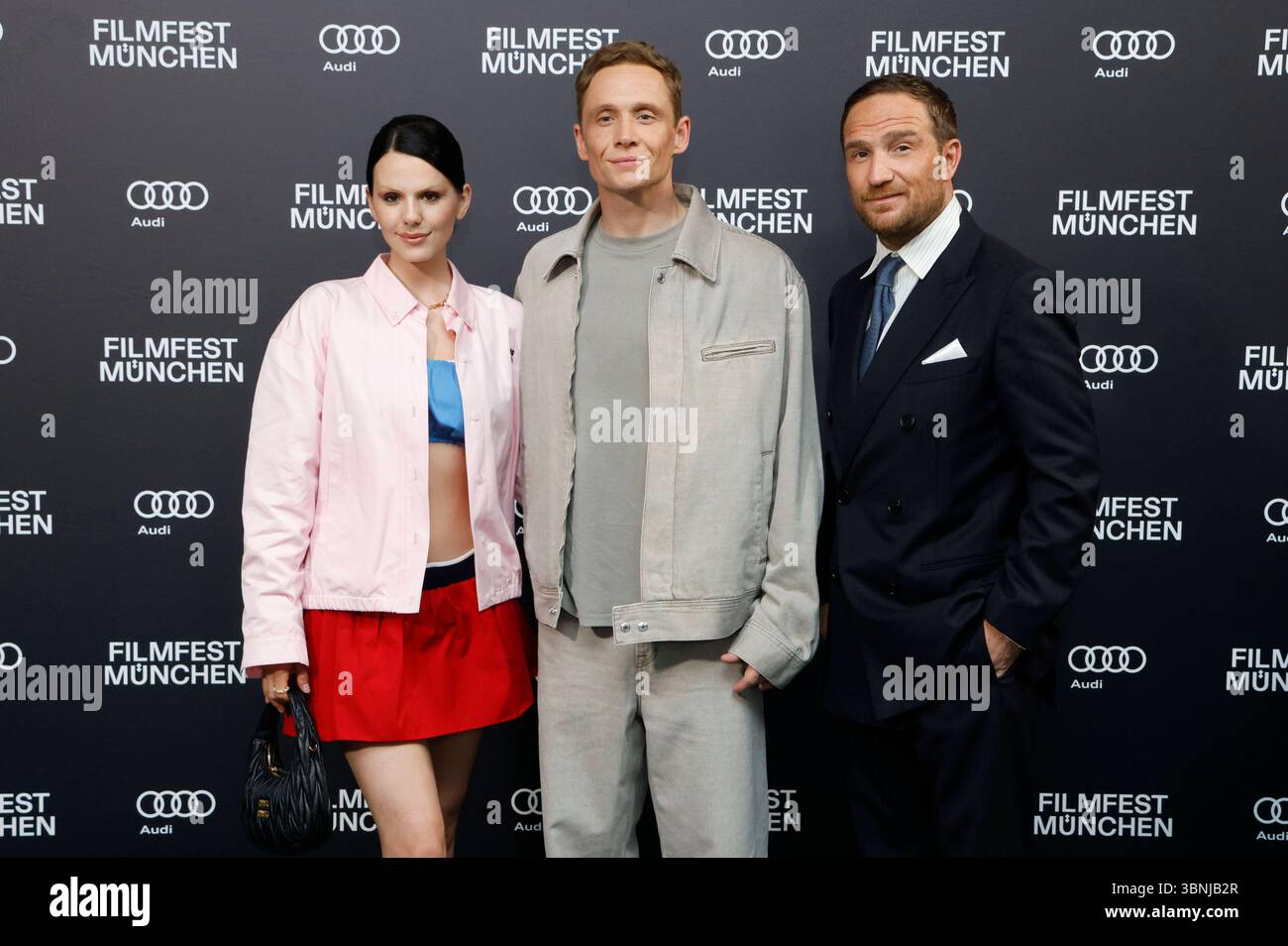 Ruby O. Fee, Matthias Schweighöfer und Frederick Lau BEI der Premiere ...