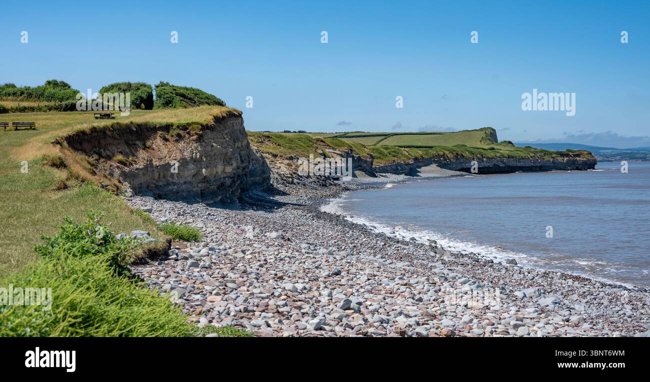 Kilve beach Banque de photographies et d’images à haute résolution - Alamy