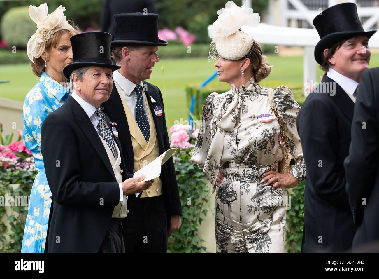Ascot, Royaume-Uni. 21 juin 2025. Carolyn Warren, John Warren (The King ...