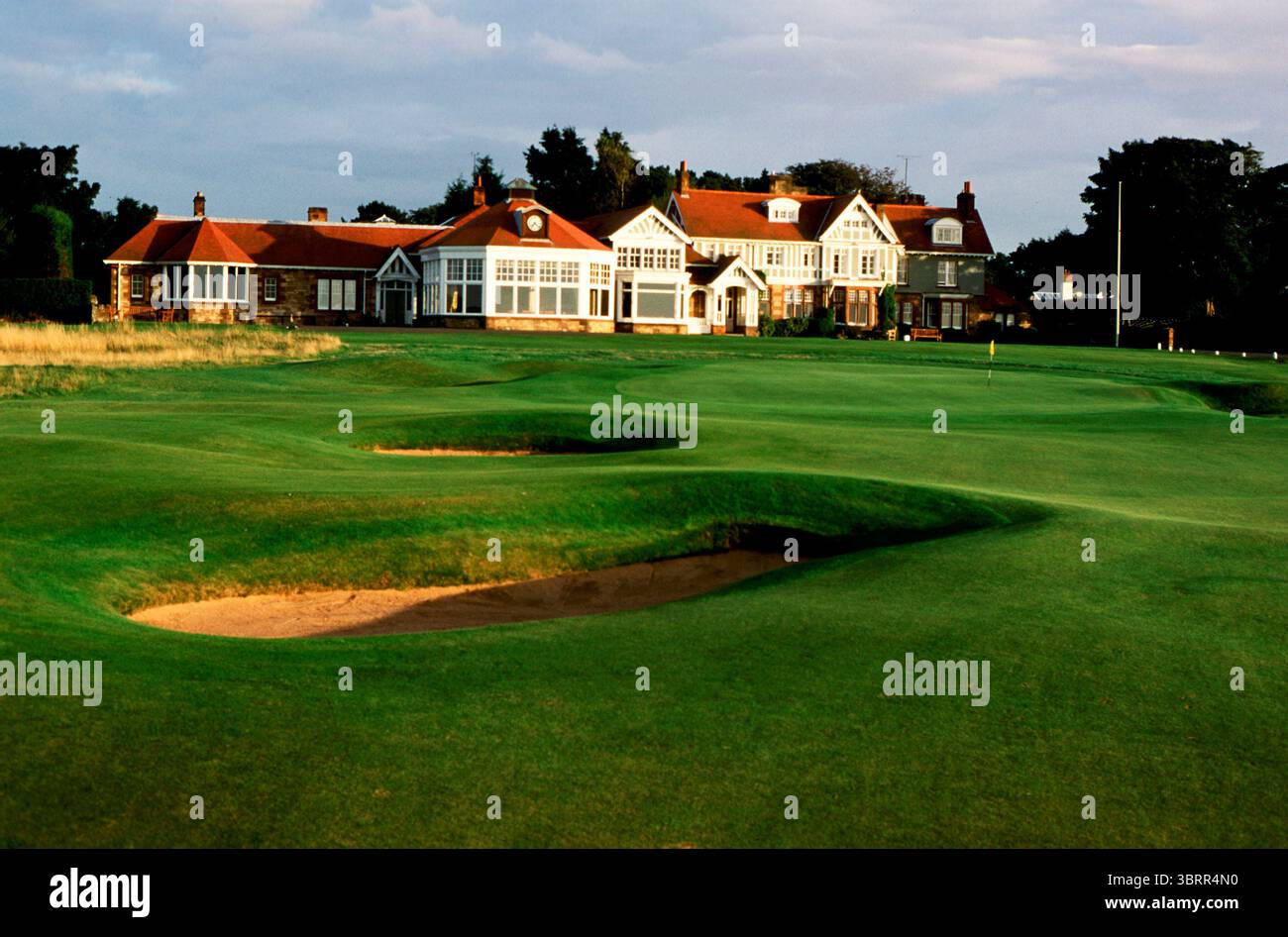 010911/ MUIRFIELD GC/ PHOTO MARK NEWCOMBE/ SCOTLAND 18ème trou et vert ...