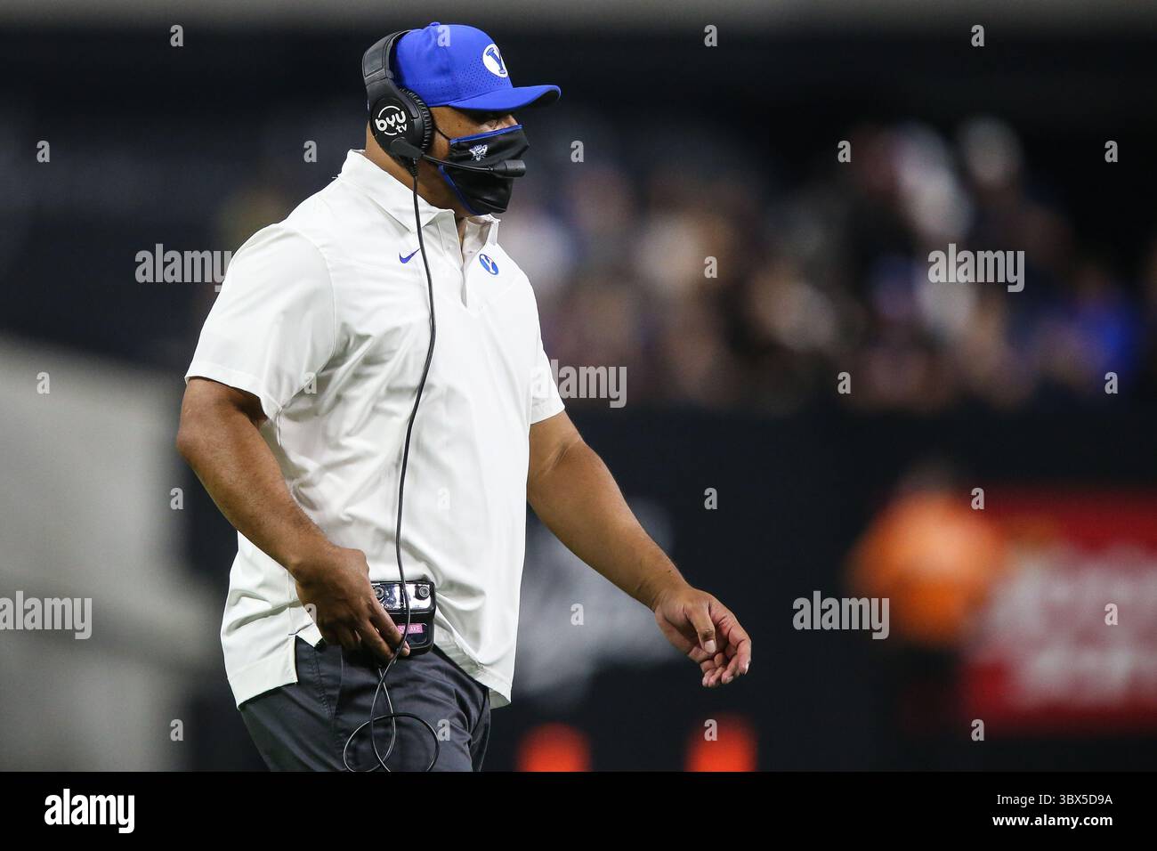 04 septembre 2021 : Kalani Sitake, entraîneur-chef des Brigham Young ...