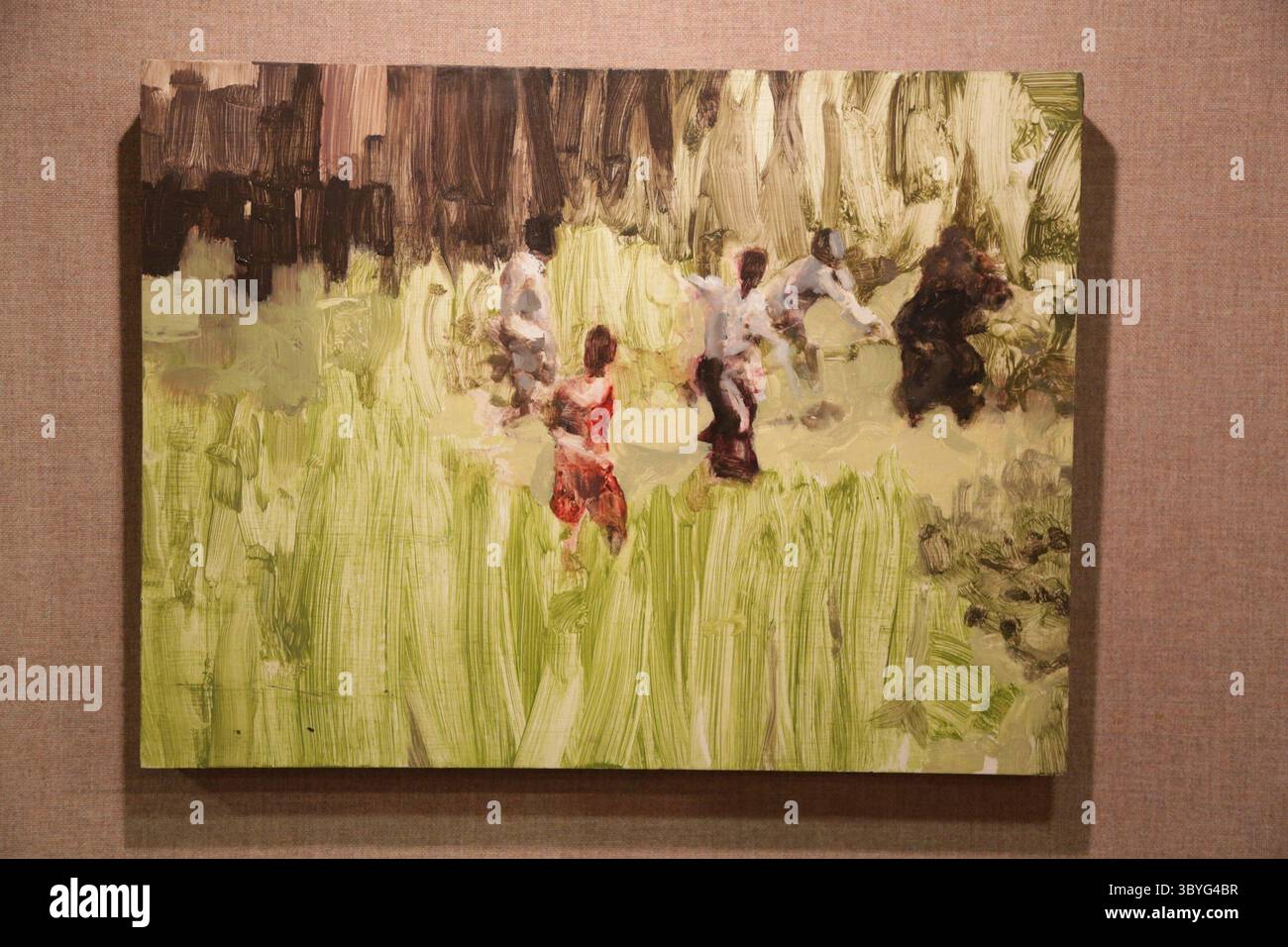 20 septembre 2013 - Grand Rapids, mi, États-Unis - Une peinture à l ...