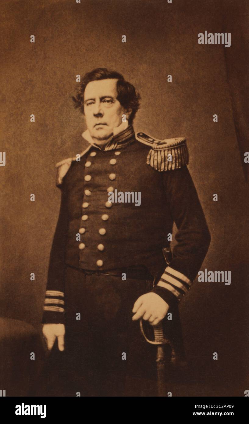 20 mars 2019 - États-Unis - Commodore Matthew C. Perry (1794-1858 ...