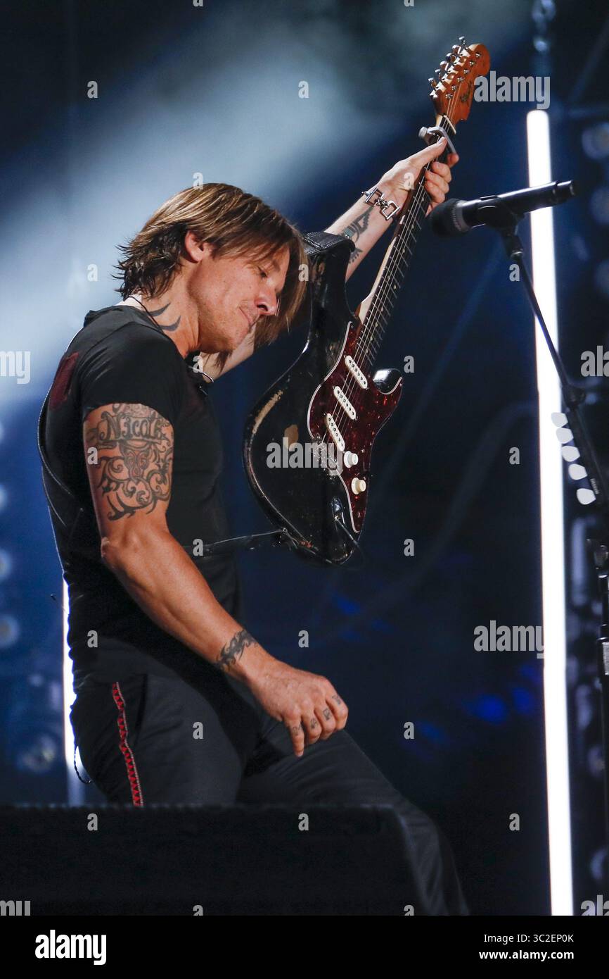 Concert nocturne du festival de musique cma Banque de photographies et ...