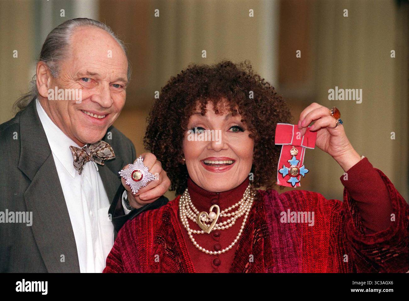 Photo du dossier datée du 09/12/97 de la chanteuse de jazz Dame Cleo ...