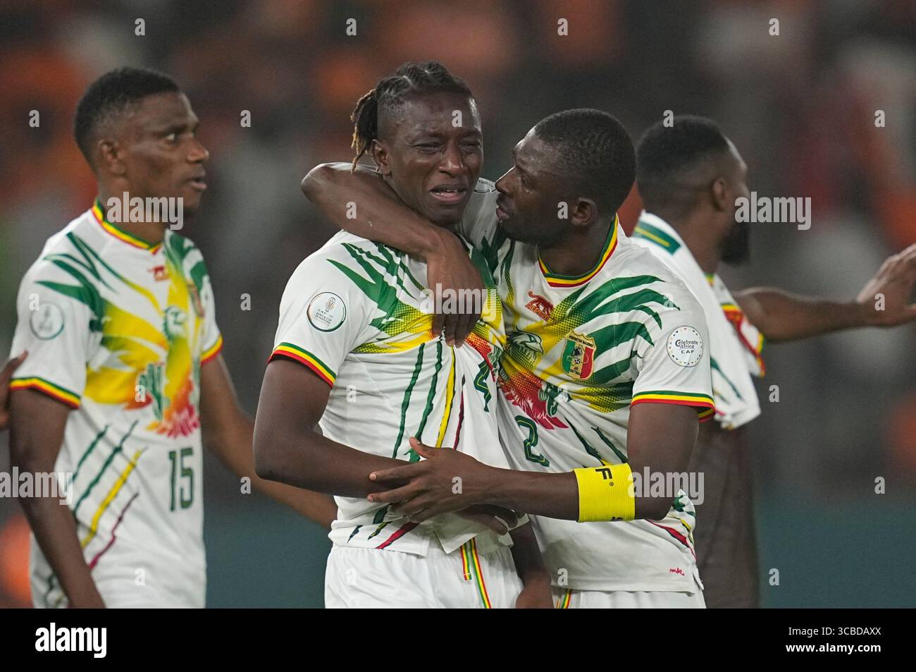 03 février 2024 : Amadou Haidara (Mali) // lors d'un quart de finale de ...