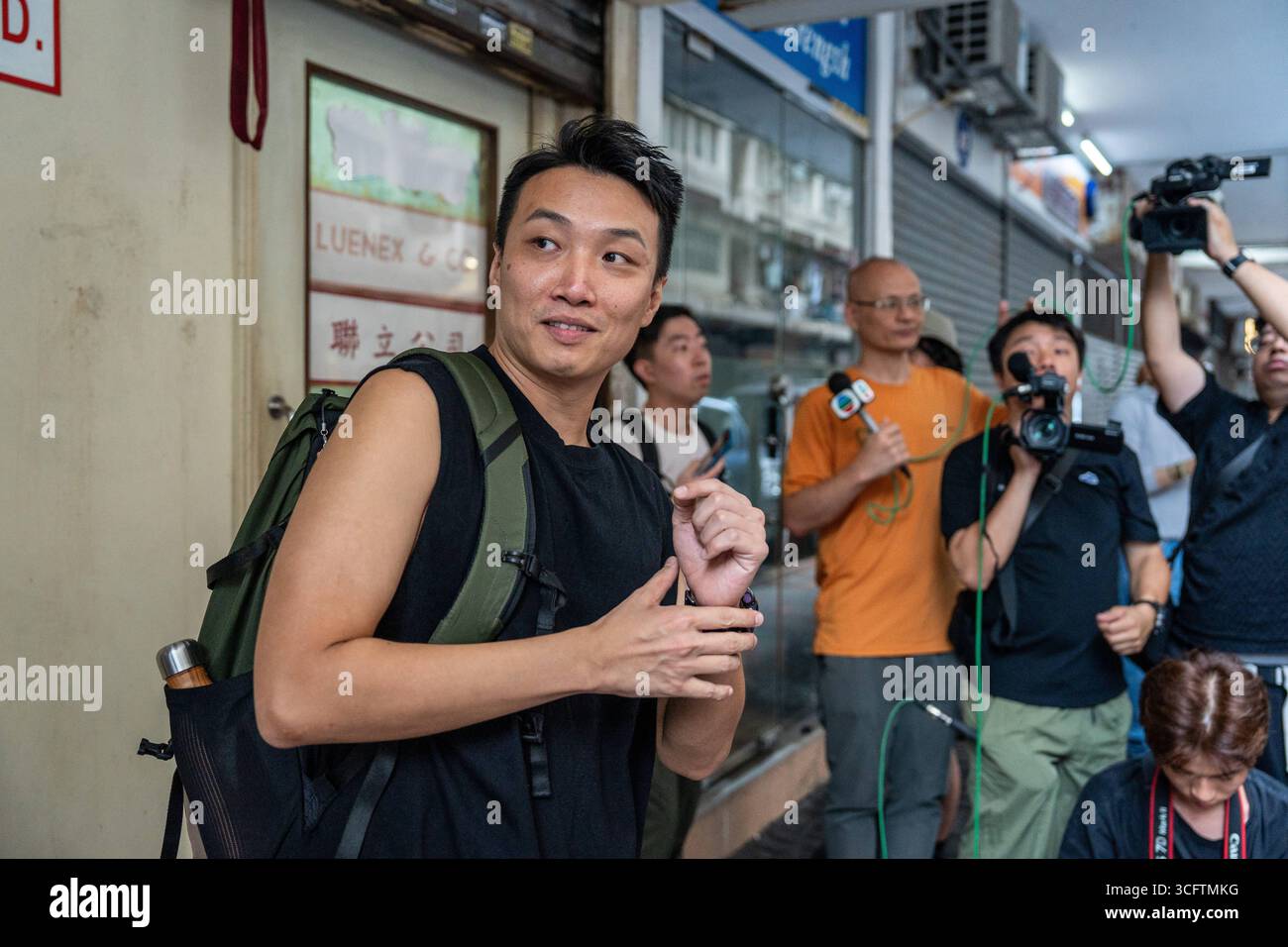 Hong Kong Jimmy Sham libère de prison Jimmy Sham TSZ-kit, militant pro ...