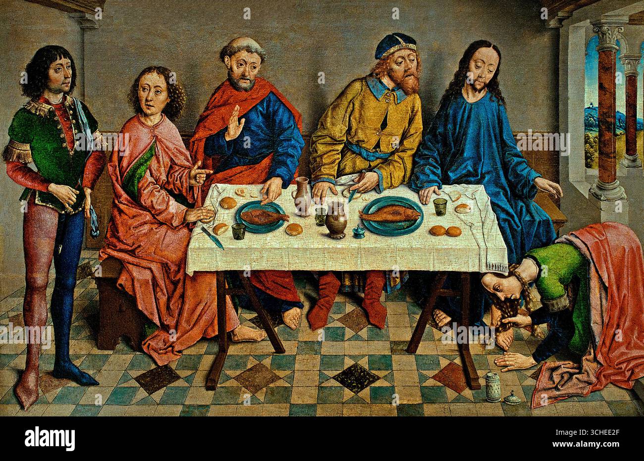 Jésus à Simon ( le repas à la Maison de Simon le Pharisien ) par bouts ...