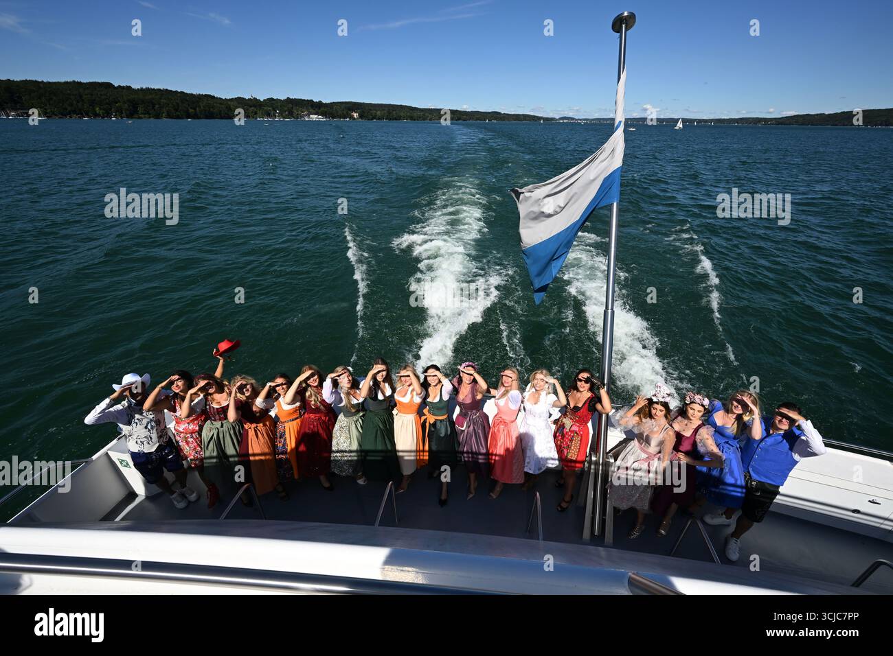 PRODUCTION - 06 septembre 2025, Bavière, Starnberg : modèles Alessandro ...