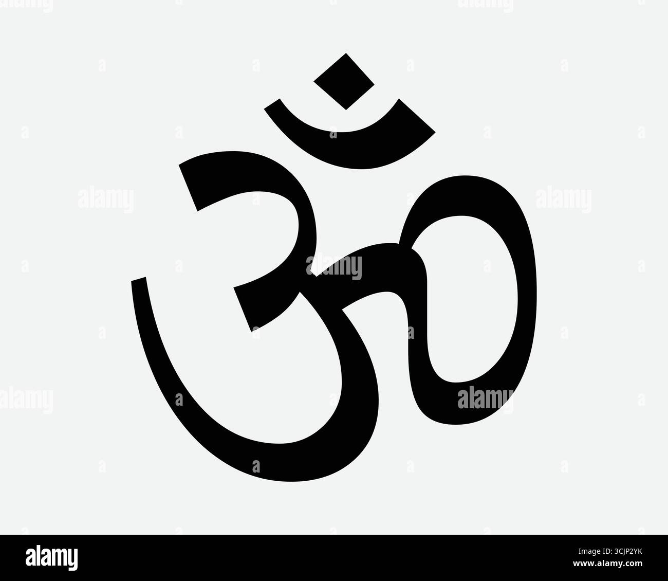 Symbole spirituel indien Banque d'images vectorielles - Alamy