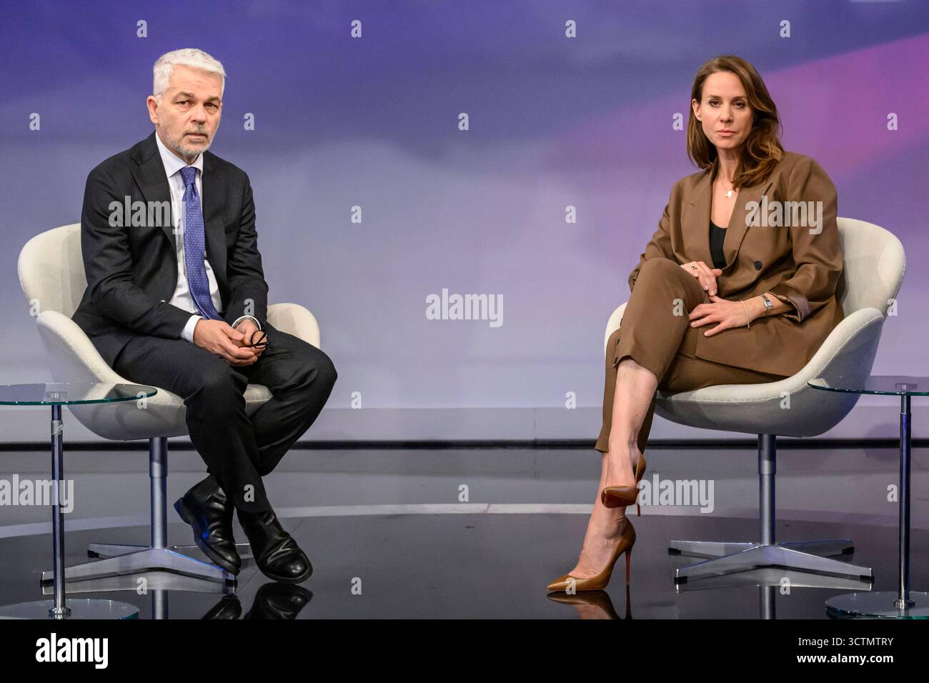 GER, Berlin, Studio, zu Gast BEI - maischberger, Polittalk, TV, format ...