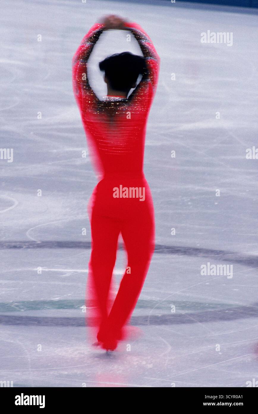 Patinage artistique aux jeux olympiques d'hiver Banque de photographies ...