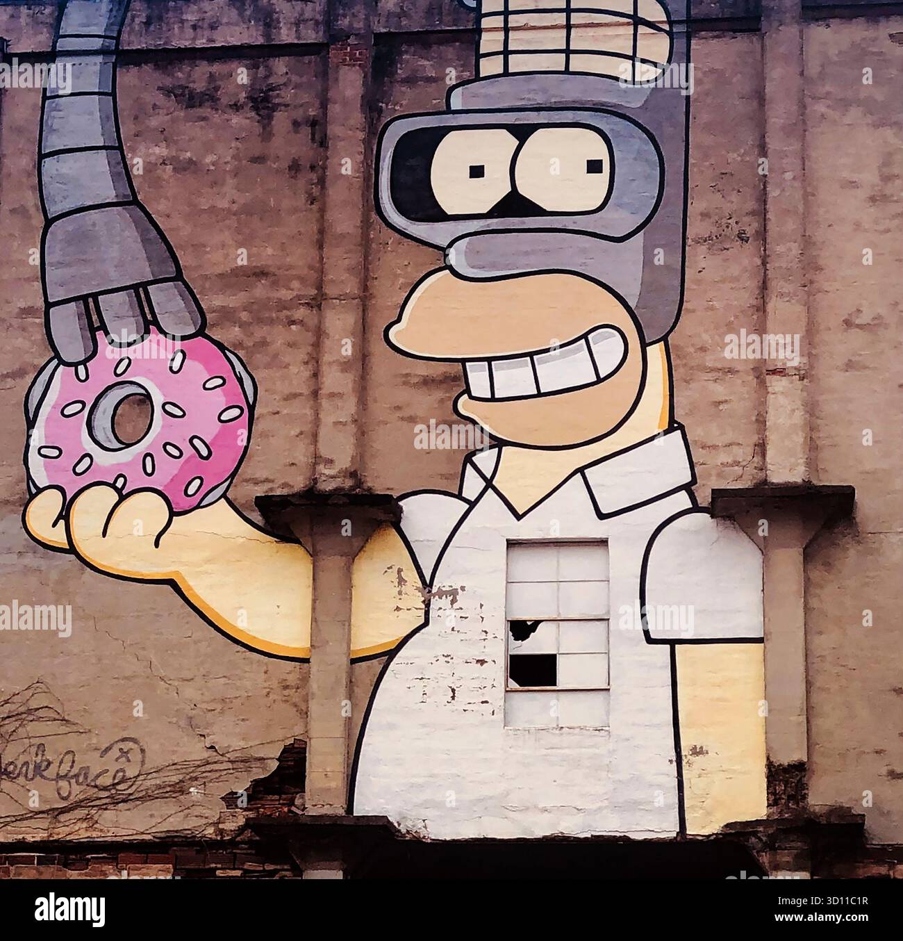 Murale simpson Banque de photographies et d’images à haute résolution ...