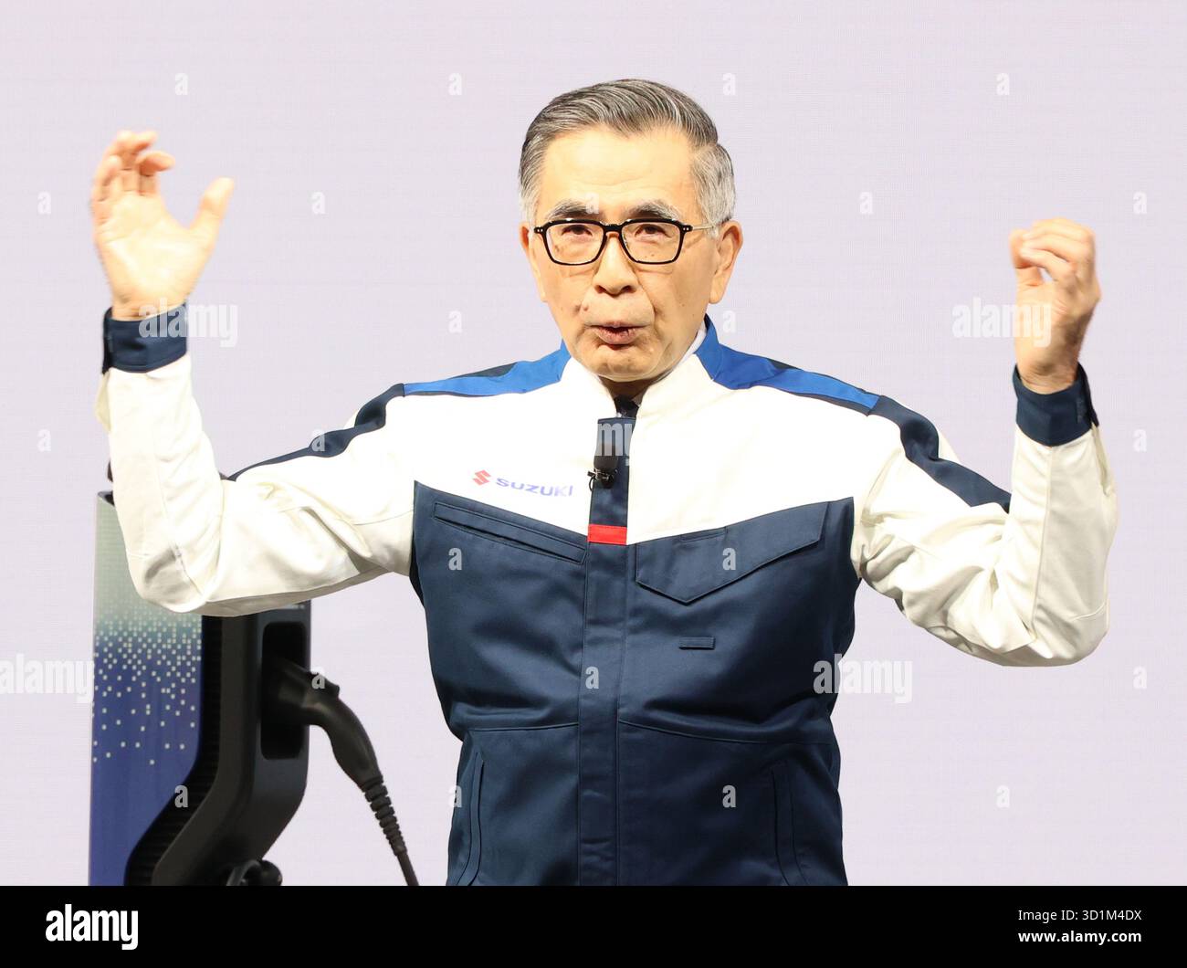 Tokyo, Japon. 29 octobre 2025. Toshihiro Suzuki, président du ...