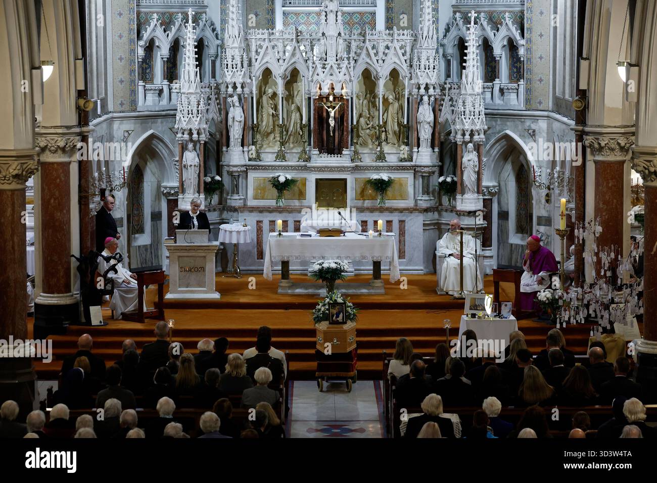 Funérailles de S. Stanislaus Kennedy, à l'église du Sacré-cœur ...