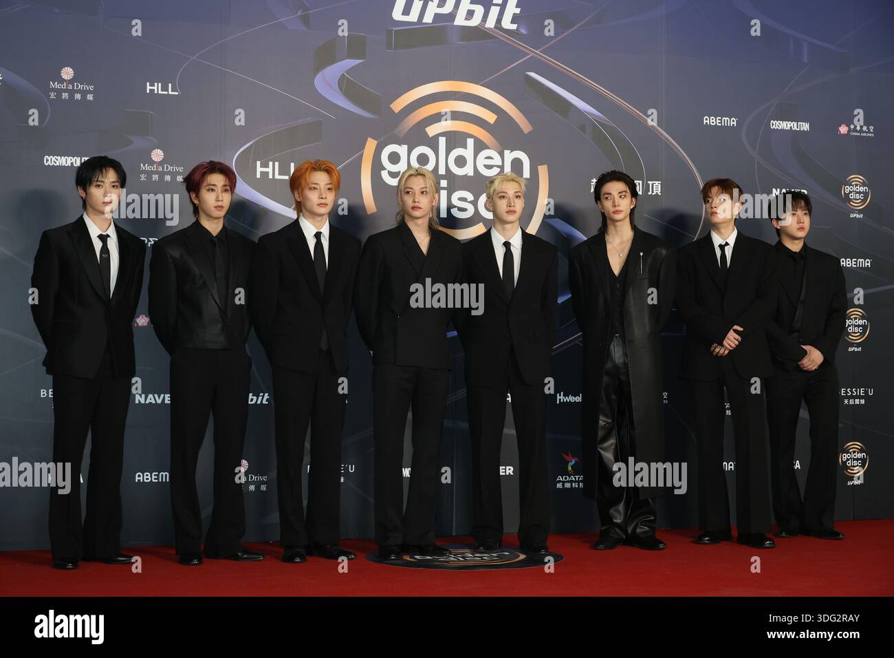 TAIPEI, CHINE - 10 JANVIER 2026 - le groupe de chant masculin sud ...