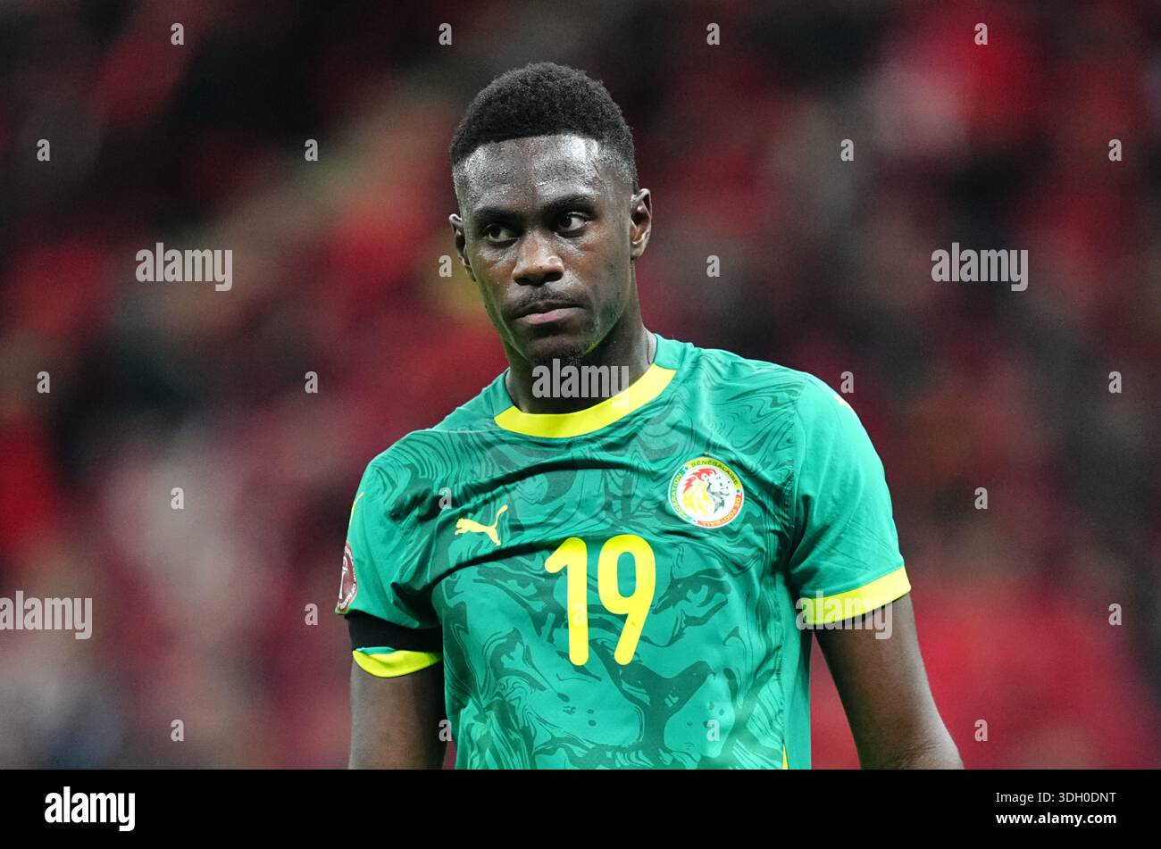 18 janvier 2026 : Mouss Niakhate du Sénégal regarde lors d'un match ...