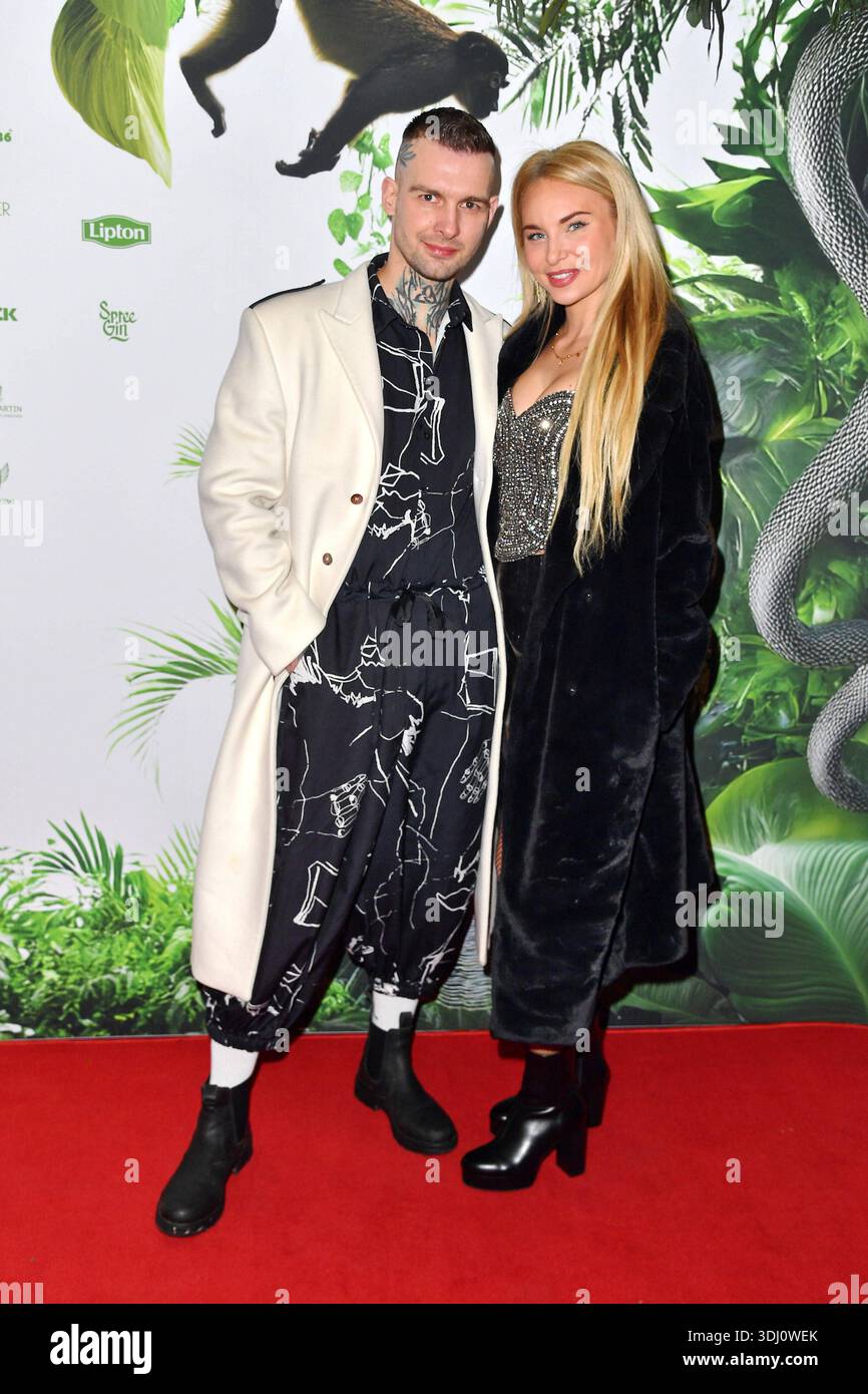 Eric Stehfest und Franziska Temme BEI der TV-start der neuen Staffel ...