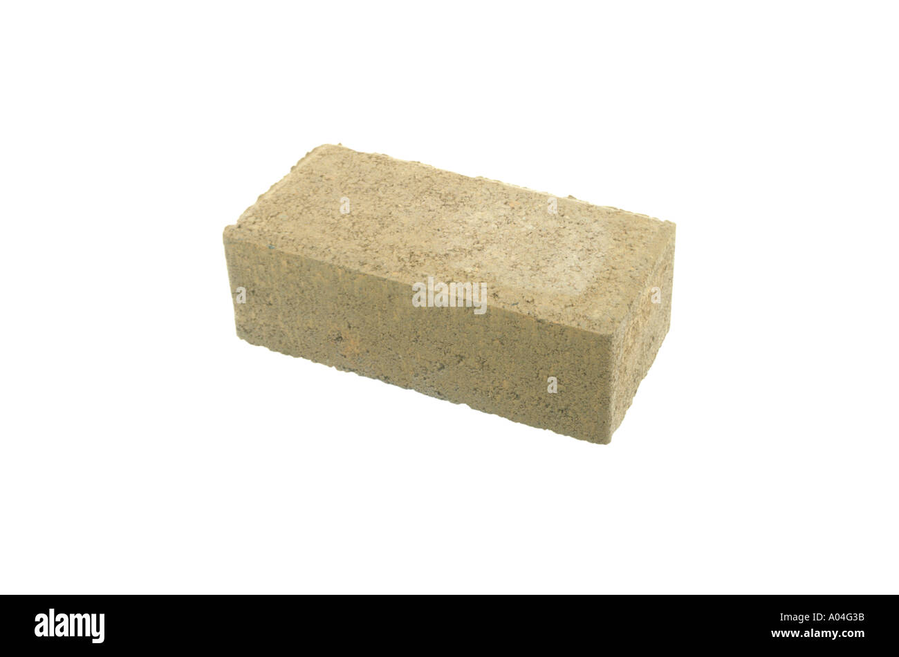 Mur de briques beige Banque d'images détourées - Alamy