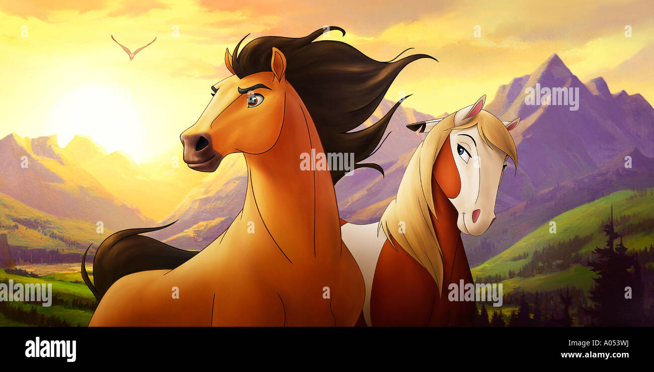 SPIRIT : STALLION OF THE CIMARRON 2002 film d'animation Dreamworks ...