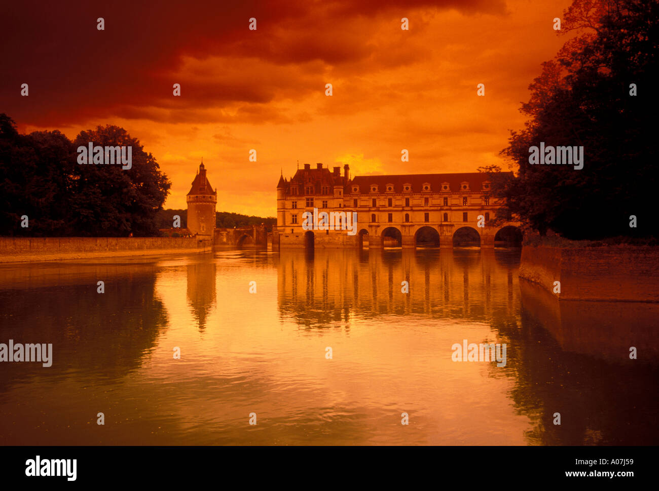 Château de Chenonceau, château de Chenonceau, château français, village ...