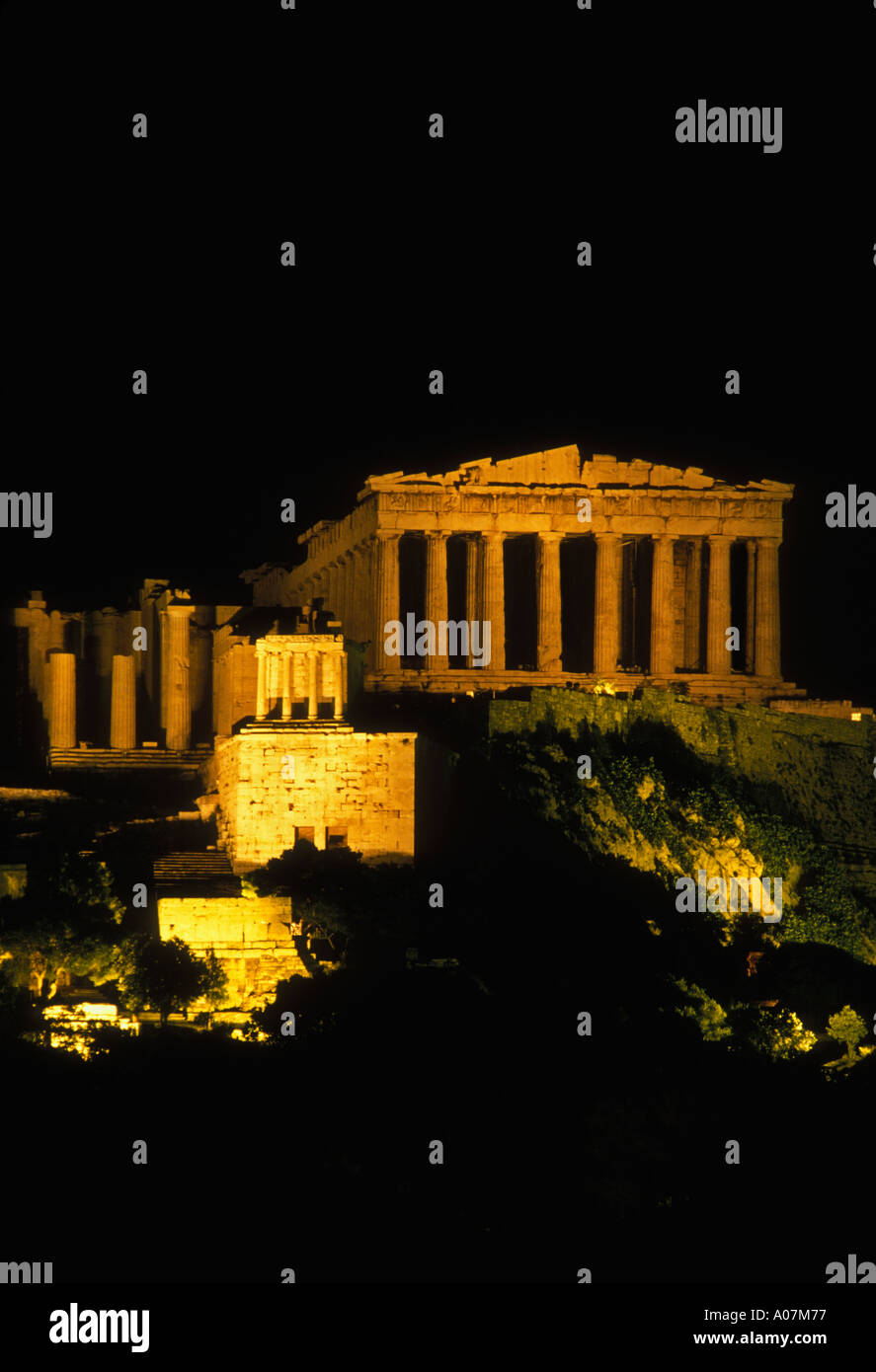 Le Parthénon, le Parthénon, Temple d'Athéna Nike, Athena Nike, Temple ...