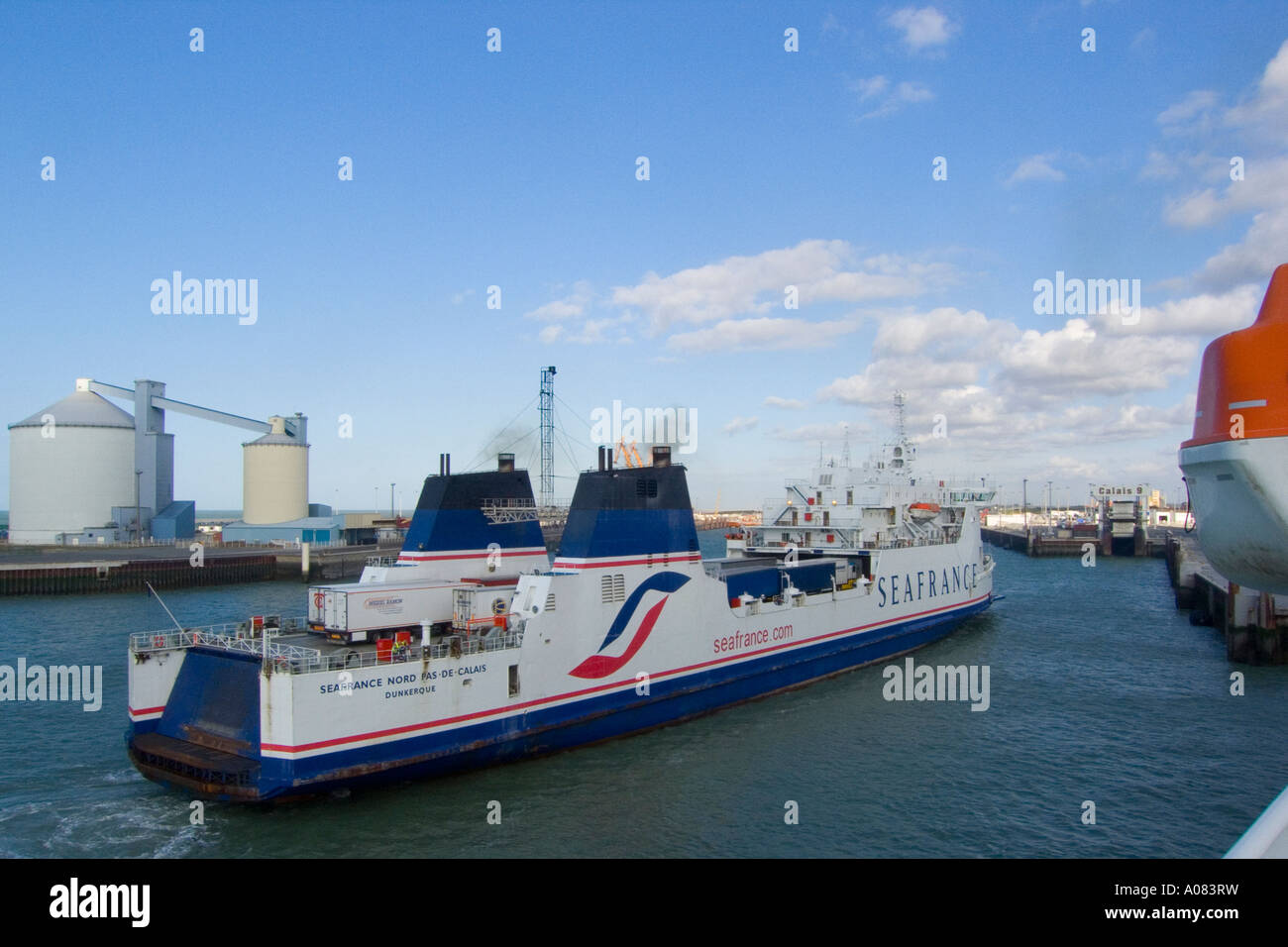 Car ferry seafrance calais Banque de photographies et d’images à haute ...