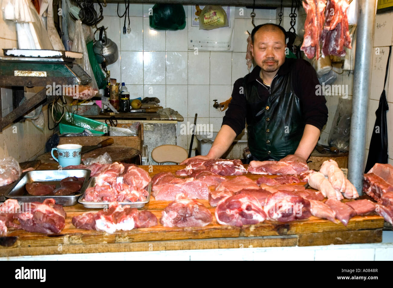 Coupes de viande chinoises Banque de photographies et d’images à haute ...